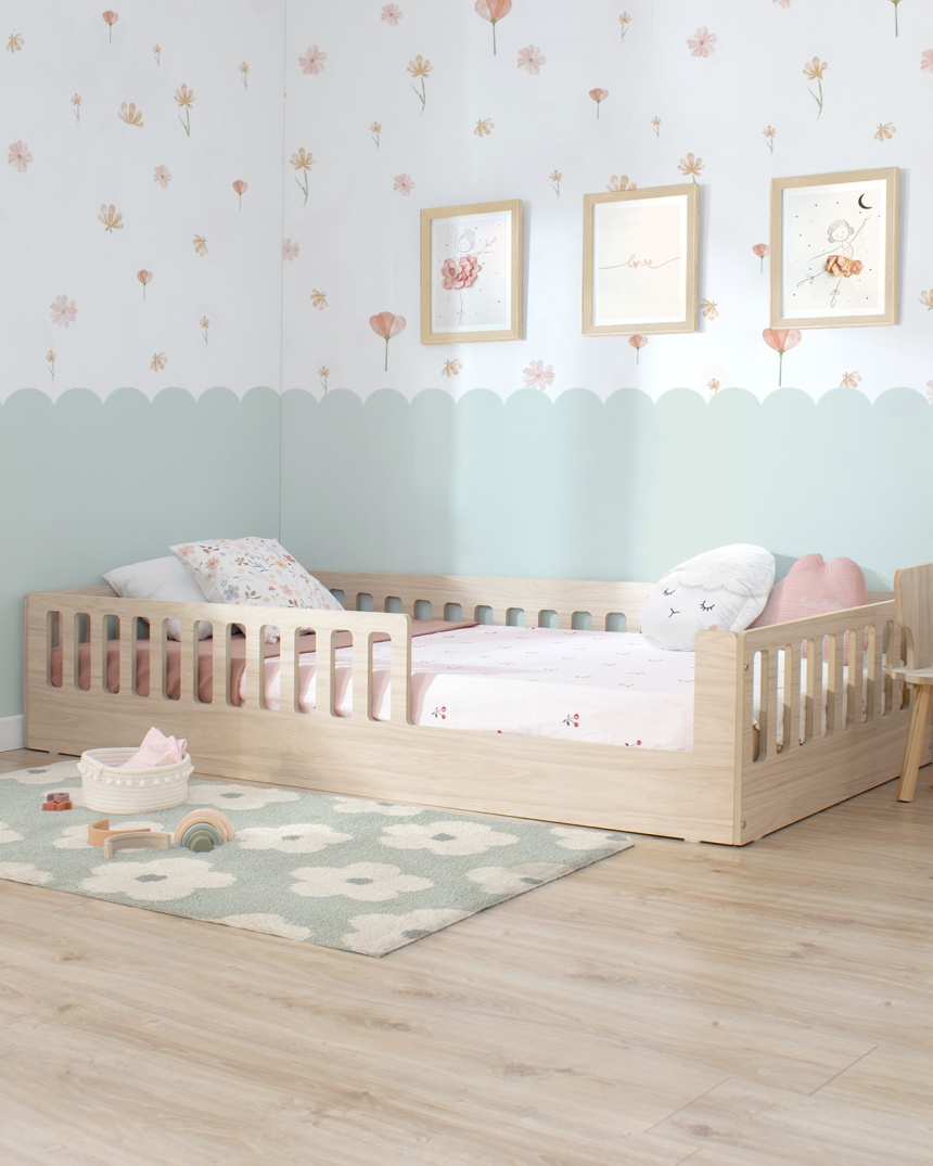 Estantería de pared infantil Nube en madera - Envio Rapido y Gratuito